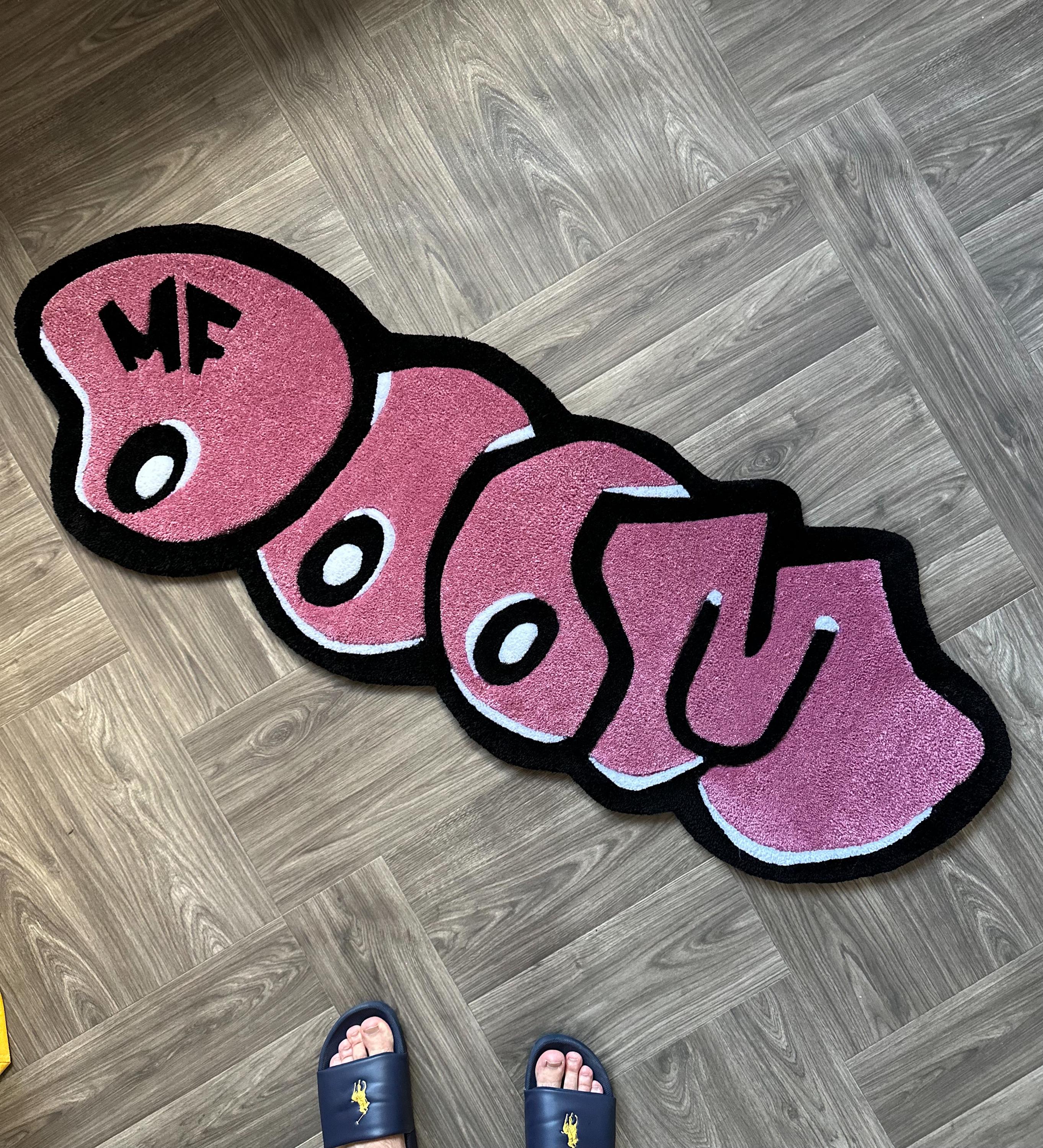 Custom Rug MF Doom Tufted Rugs Cd Rug Rap Rug Doom Rug Tufted Rug ...