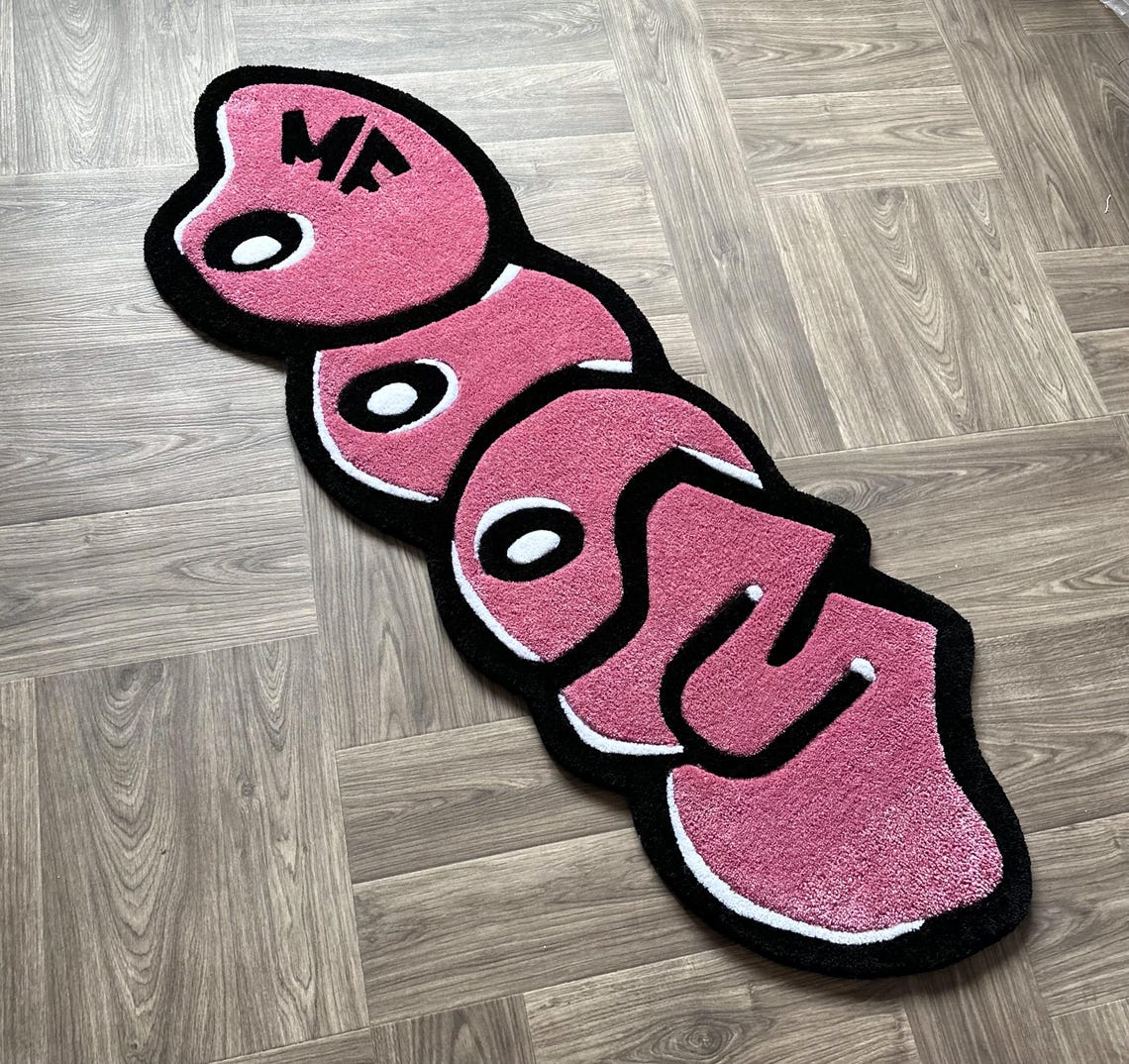 Custom Rug MF Doom Tufted Rugs Cd Rug Rap Rug Doom Rug Tufted Rug ...