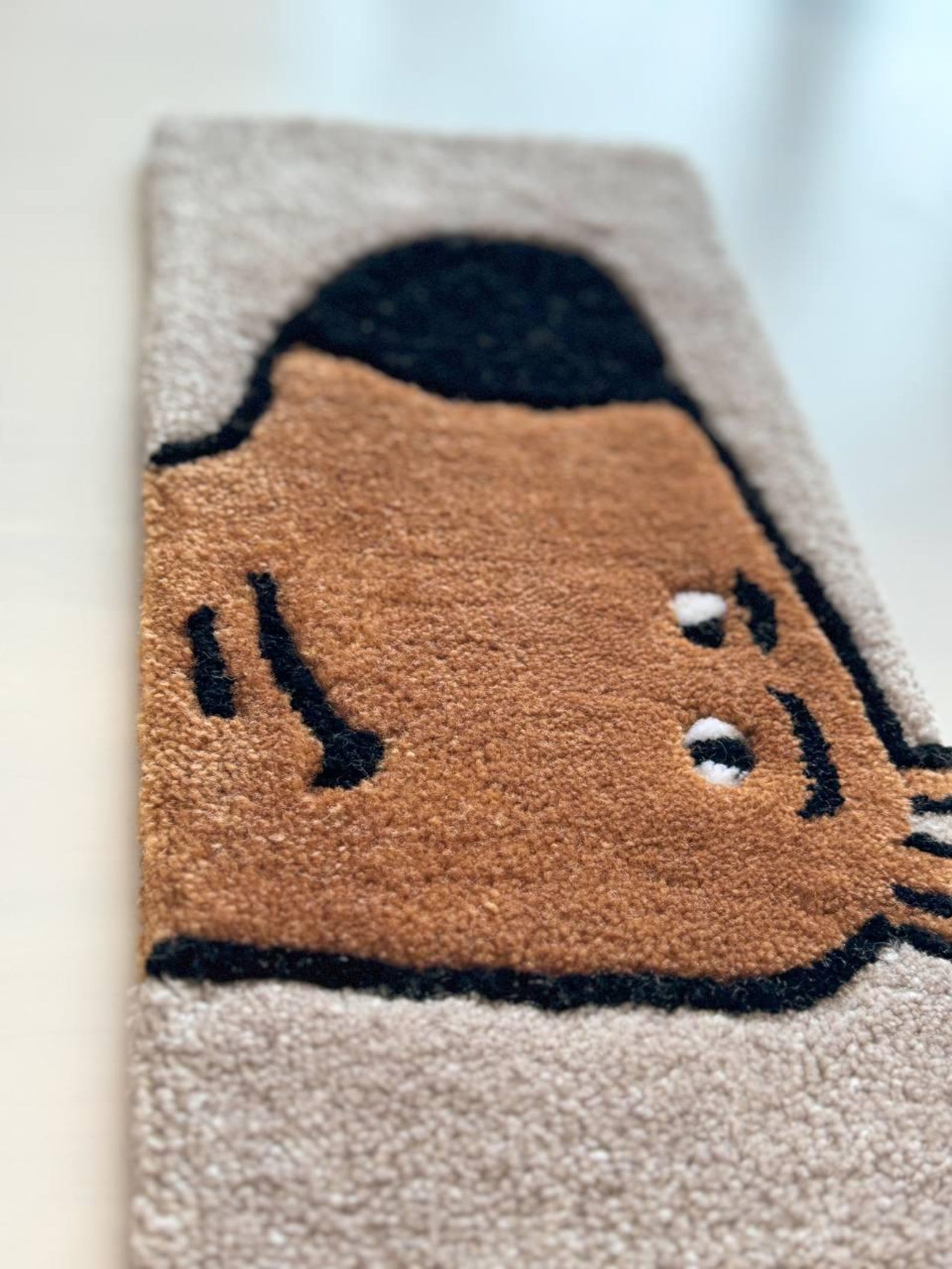 Chill Guy Keyboard Tufted Keyboard Rug Keyboard Rest Custom Rug Fluffy ...