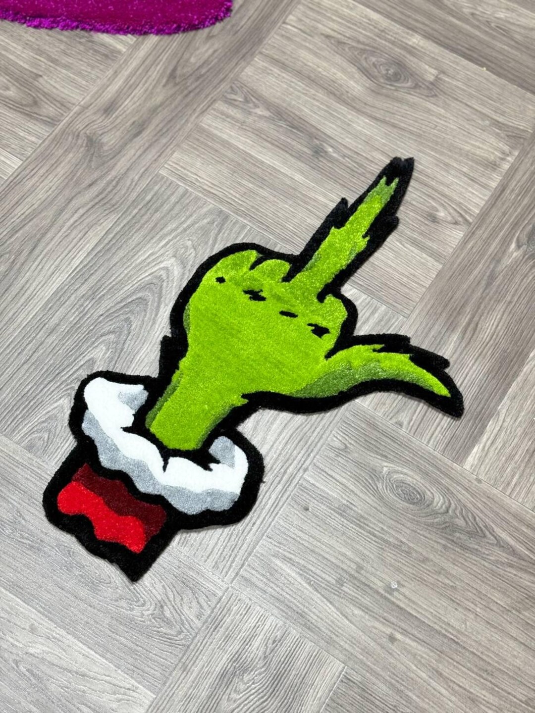 Grinch Rug/tufted Grinch Rug/rugs for Bedroom Aesthetic/custom Rugs ...