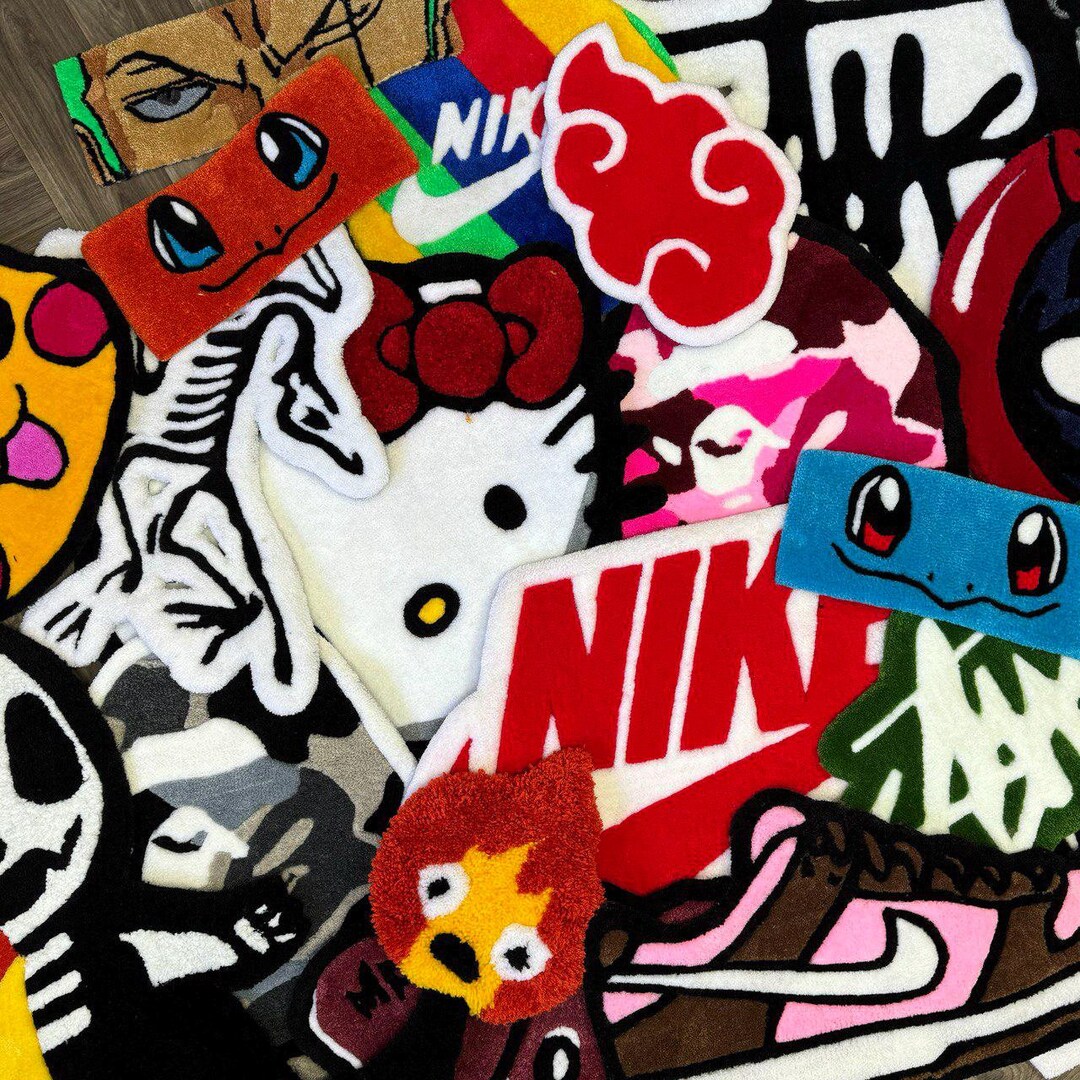 Custom Rug.hand Tufted Rugs.designer Rug.handmade Rug.rugs for Bedroom ...