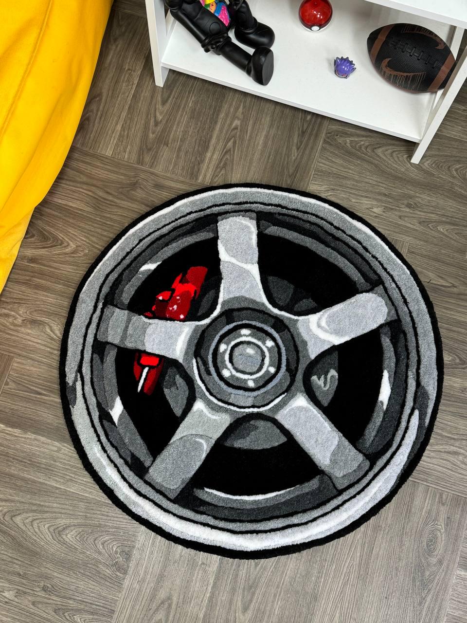 JDM Car Wheel Rug/custom Rims Carpet for Car Enthusiasts/drift & Tuning ...