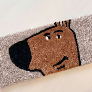 Chill Guy Keyboard Tufted Keyboard Rug Keyboard Rest Custom Rug Fluffy ...