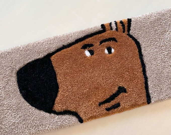 Chill Guy Keyboard Tufted Keyboard Rug Keyboard Rest Custom Rug Fluffy ...