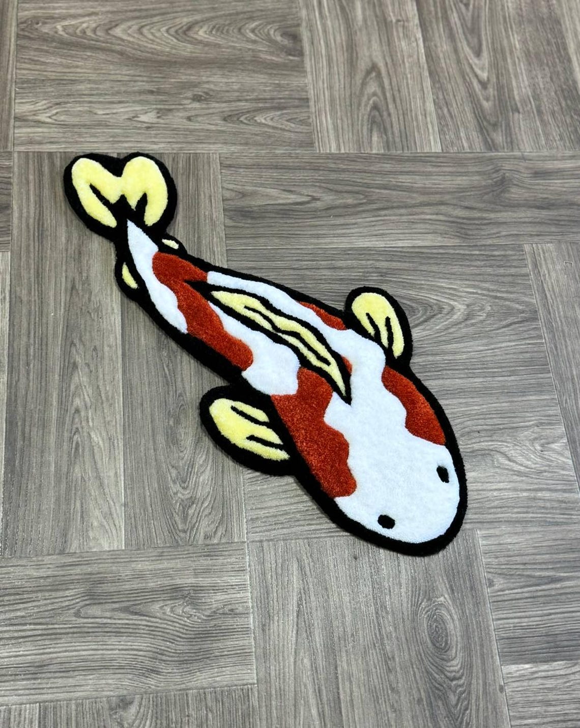 Koi Fish Rug Custom Rug Tufted Rugs for Bedroom Aesthetic Fish Rugs Koi ...