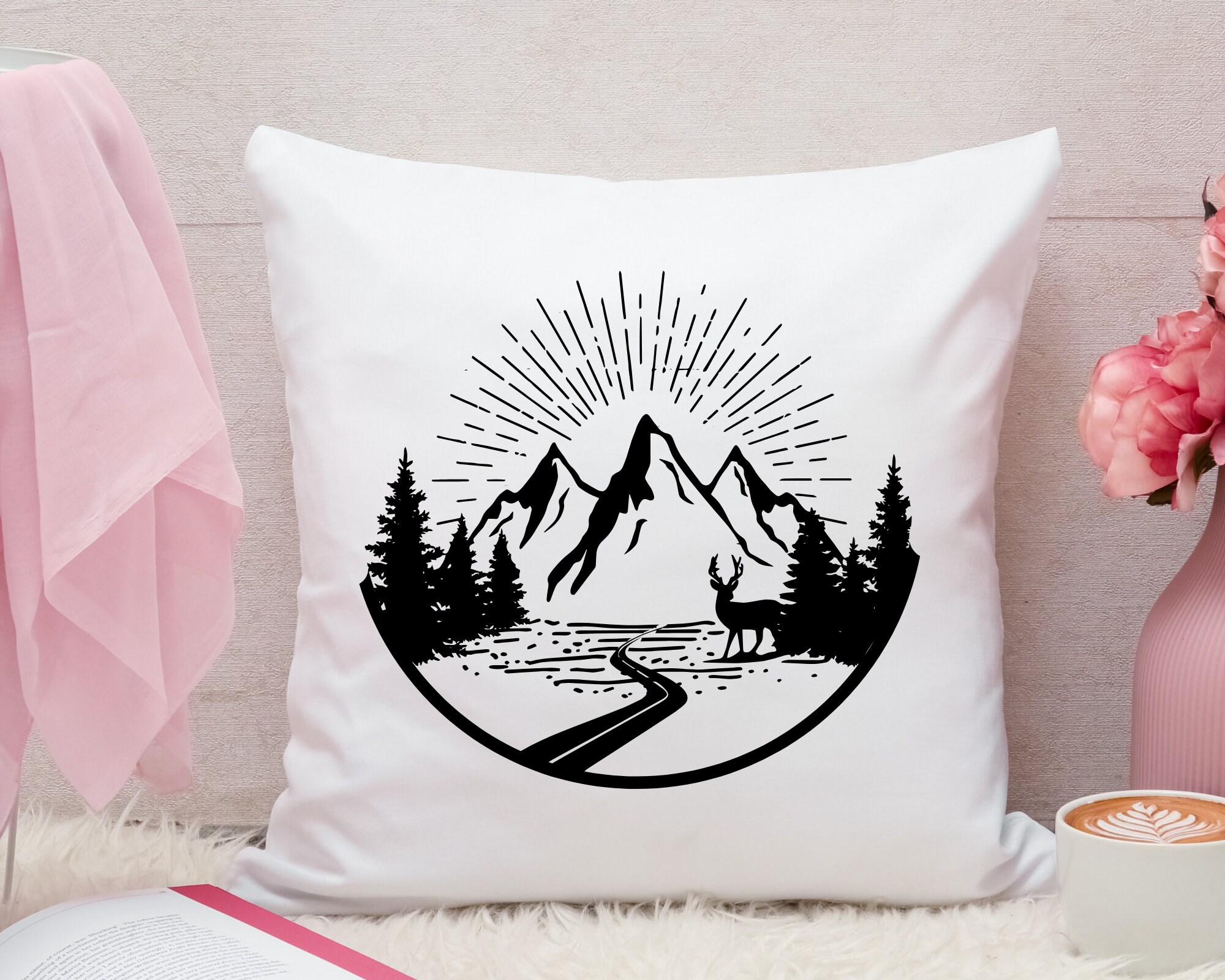 Landscape Svg Bundle, Adventure Svg, Forest Scene, Nature Scene ...