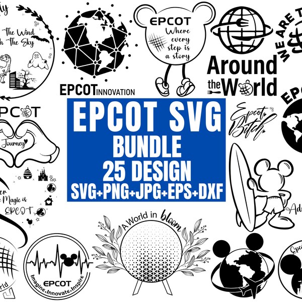Epcot Svg - Etsy