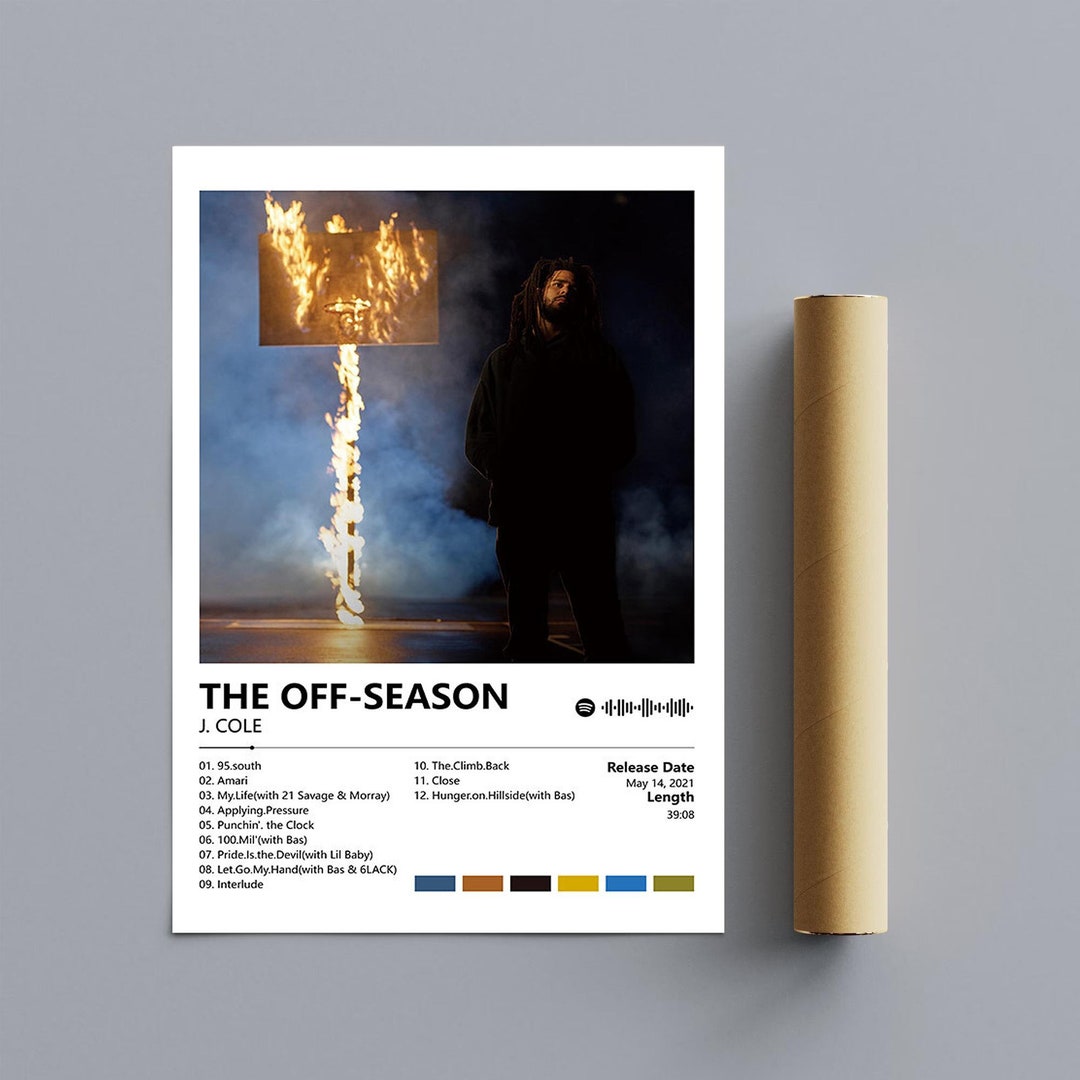The Off-season Album Poster, J. Cole Music Poster, the Off-season ...