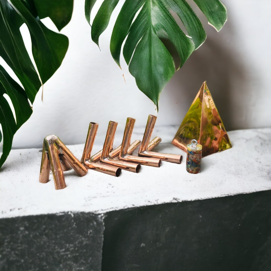 Russian 8 MM Copper Meditation Pyramid Kit Without Copper Main Pipes ...