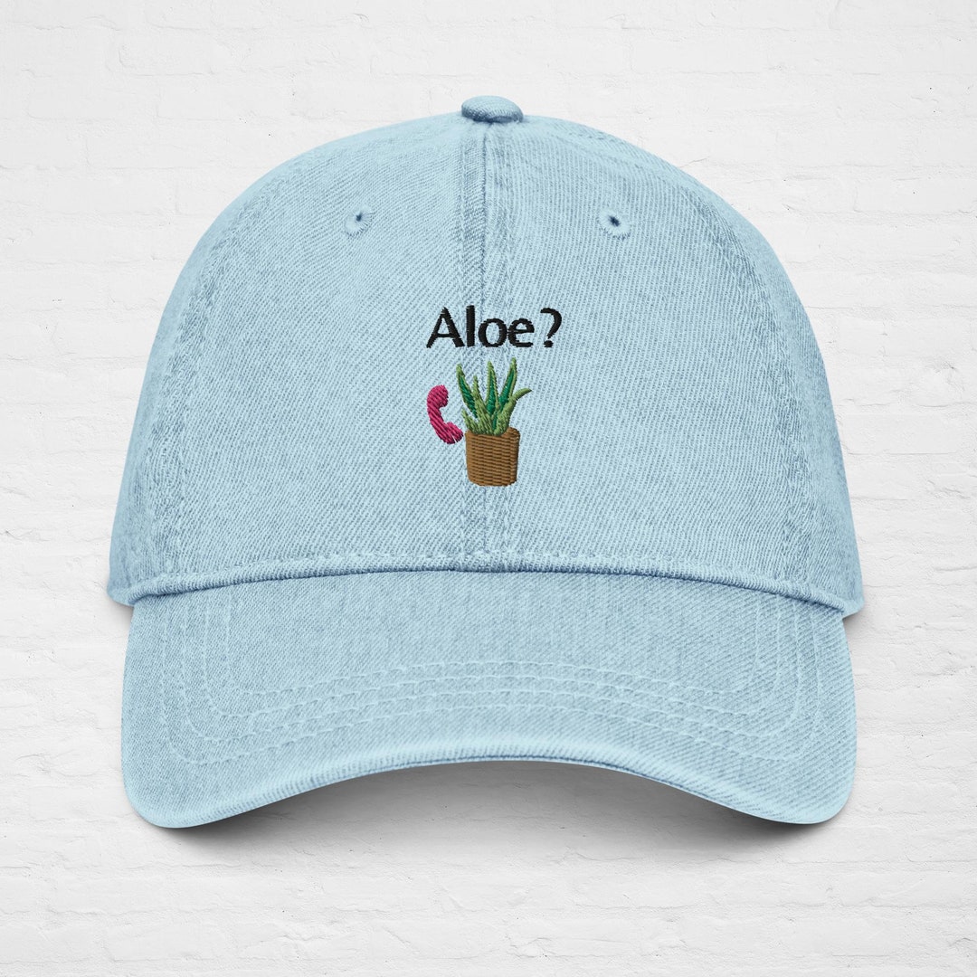 Aloe Denim Hat - Etsy