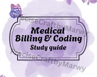 Medical Billing and Coding Study Guide Template - Etsy