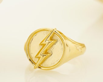 Flash Ring,sterling Silver Ring,flash Point Ring,dc Comics,dc Jewelry ...