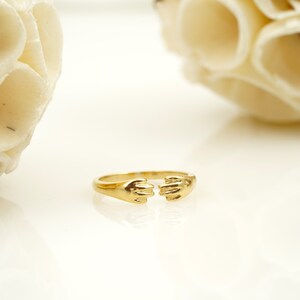 Cat Paw Ring, Open Paw Ring, Cat Ring, Pet Ring, Handmade Adjustable ...