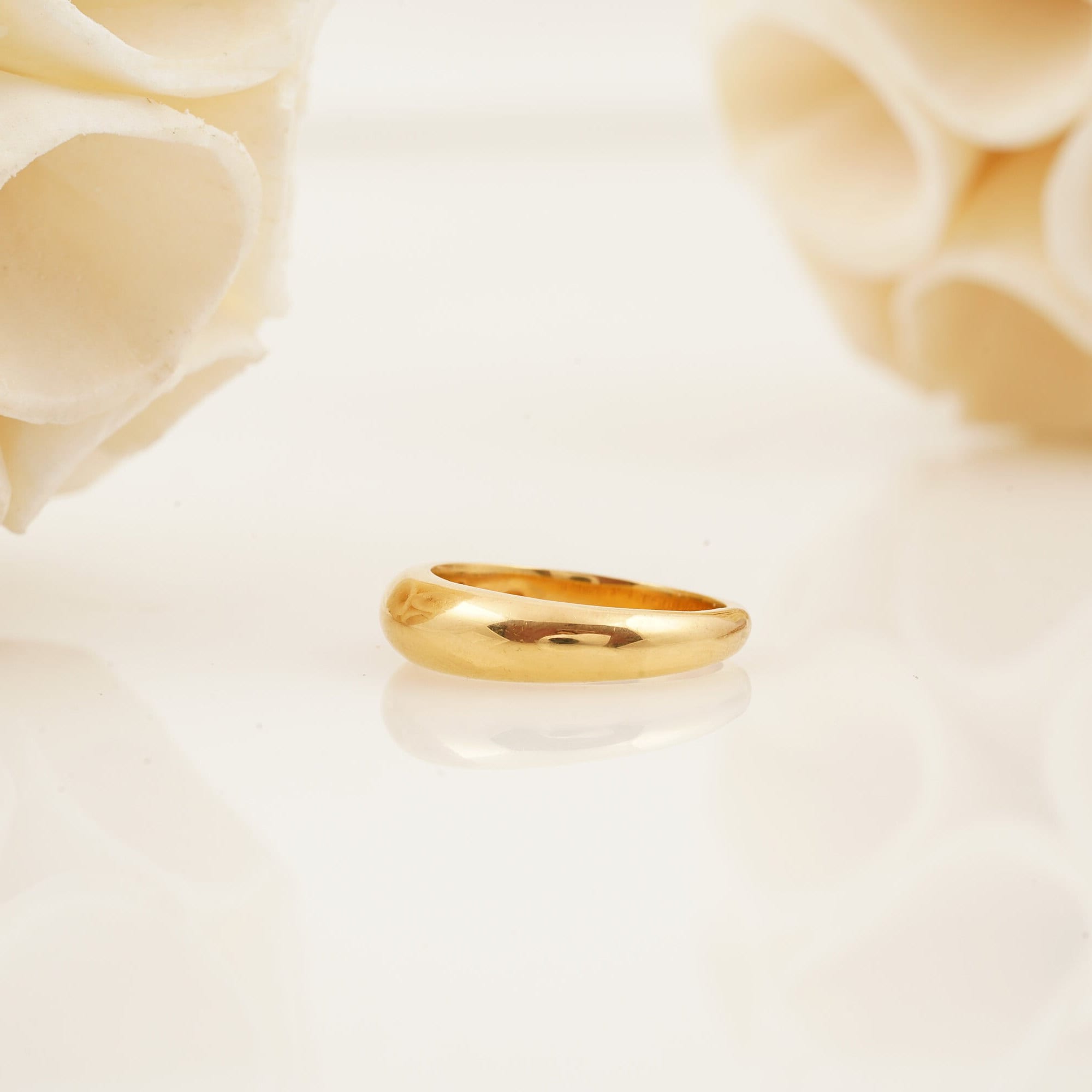 14k Solid Gold Pinky Promise Ring: Elegant Couple's Jewelry - Etsy