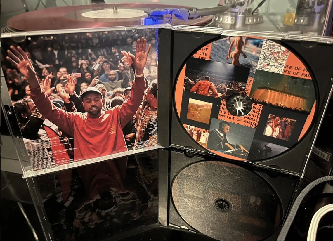 Kanye West - the Life of Pablo CD 2016 Custom Made Compact Disc - Hip ...