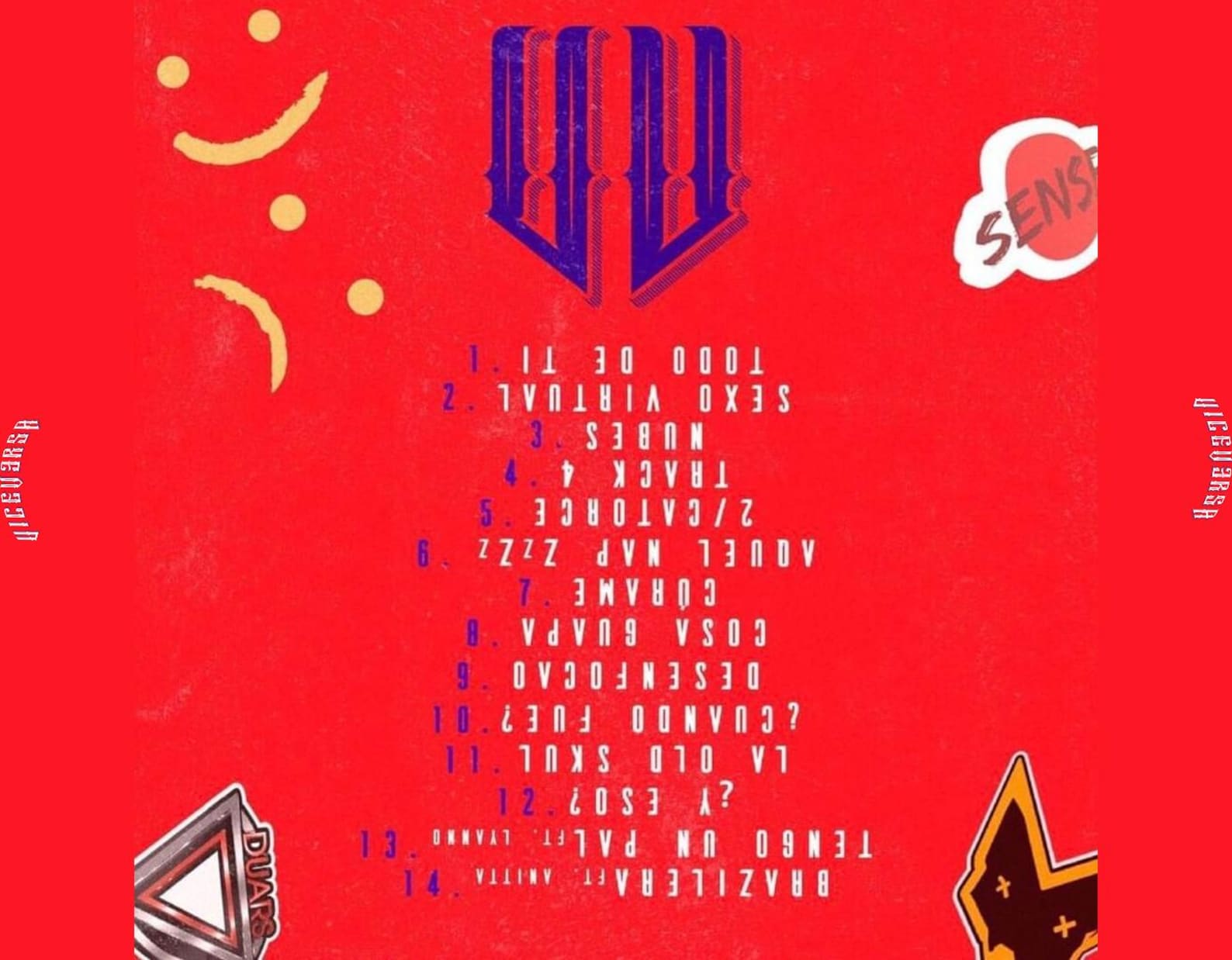 Rauw Alejandro - Vice Versa 2021 CD Unofficial Release Reggaeton Latin ...