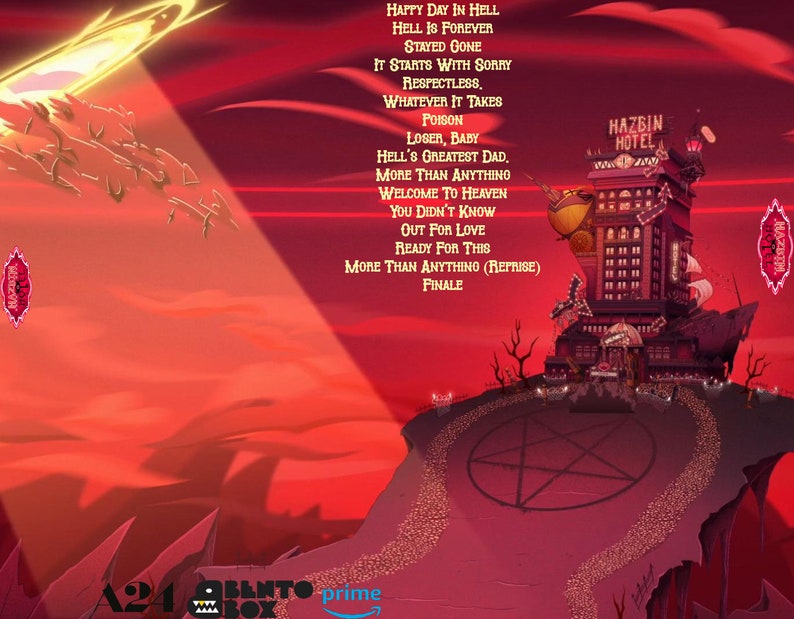 Hazbin Hotel - Season One Original Soundtrack 2024 Custom CD ...