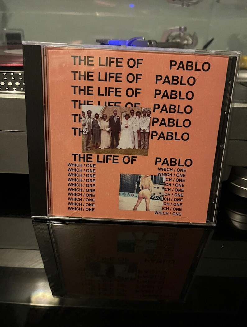 Kanye West the Life of Pablo CD 2016 Custom Made Compact Disc Hip Hop ...