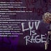 Lil Uzi Vert - Luv is Rage 1 - 2015 Mixtape Album, Custom CD Hip-hop ...