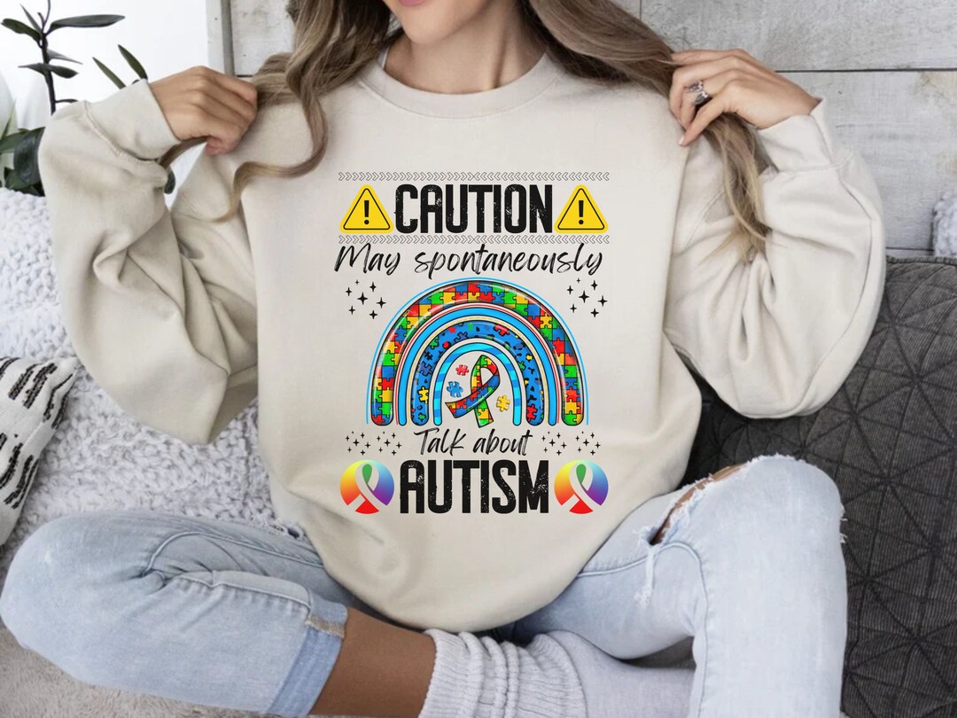 Autism Sweatshirt Autism Awareness Autism Mom Shirt Neurodiversity ...