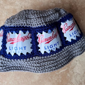 CUSTOM Beer Can Hat - Bucket Hat, Ear Flap Hat, Visor - Etsy