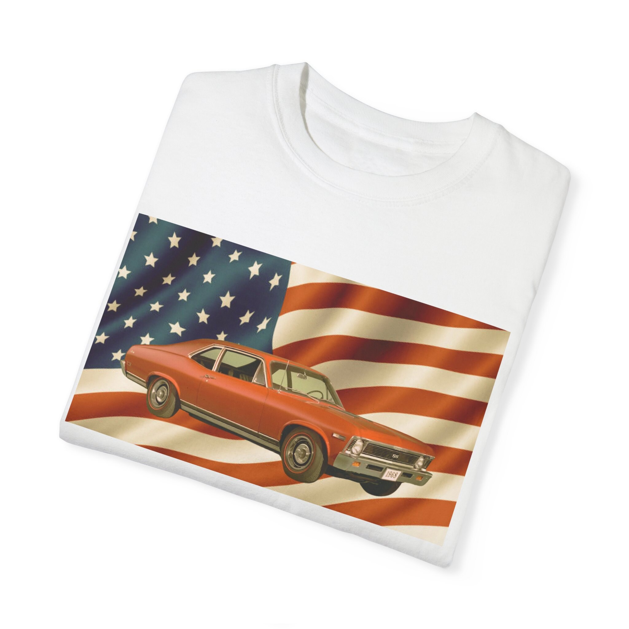 1968 Chevy Nova Shirt, Classic Chevy, Patriotic Shirt, Drag Racing ...