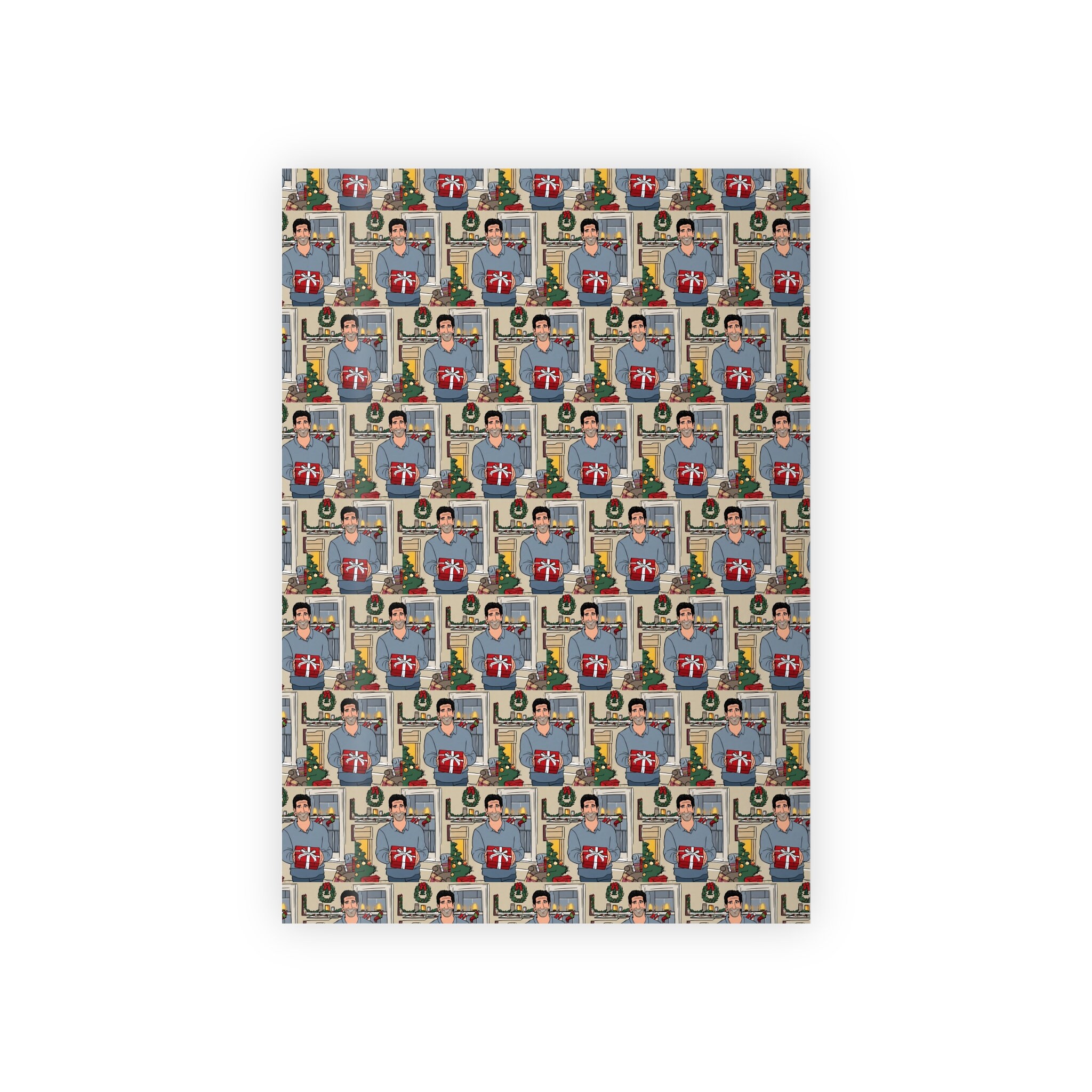 Friends Ross Themed Wrapping Paper Rolls, 1pc - Etsy
