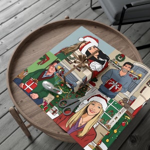 Friends Themed Christmas Gift Wrap Papers - Etsy