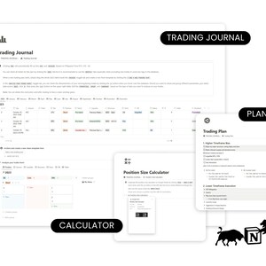 Ultimate Trading Journal and Dashboard for Forex and Crypto, Notion ...