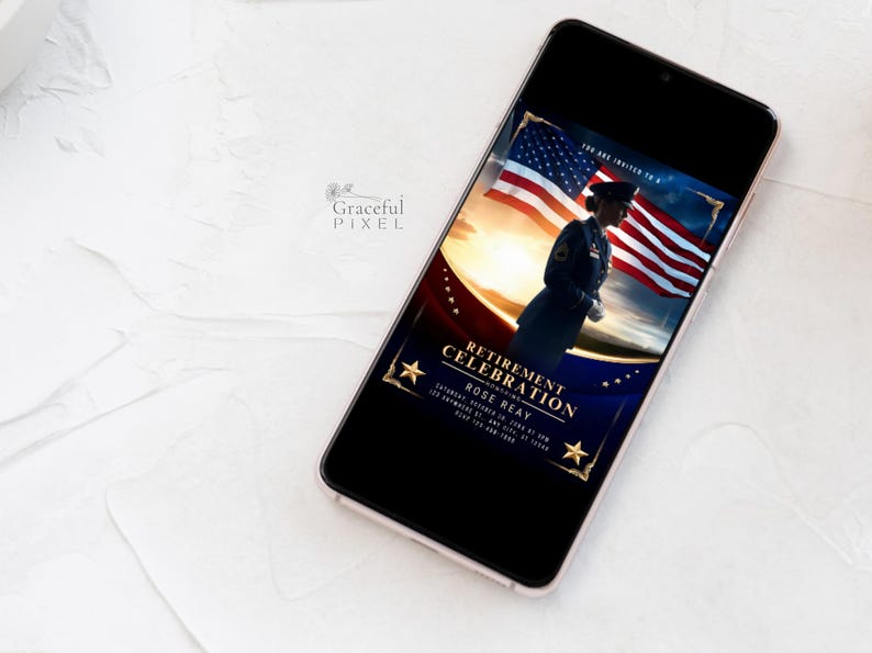 Military Retirement Ceremony Invitation - Personalized Air Force ...