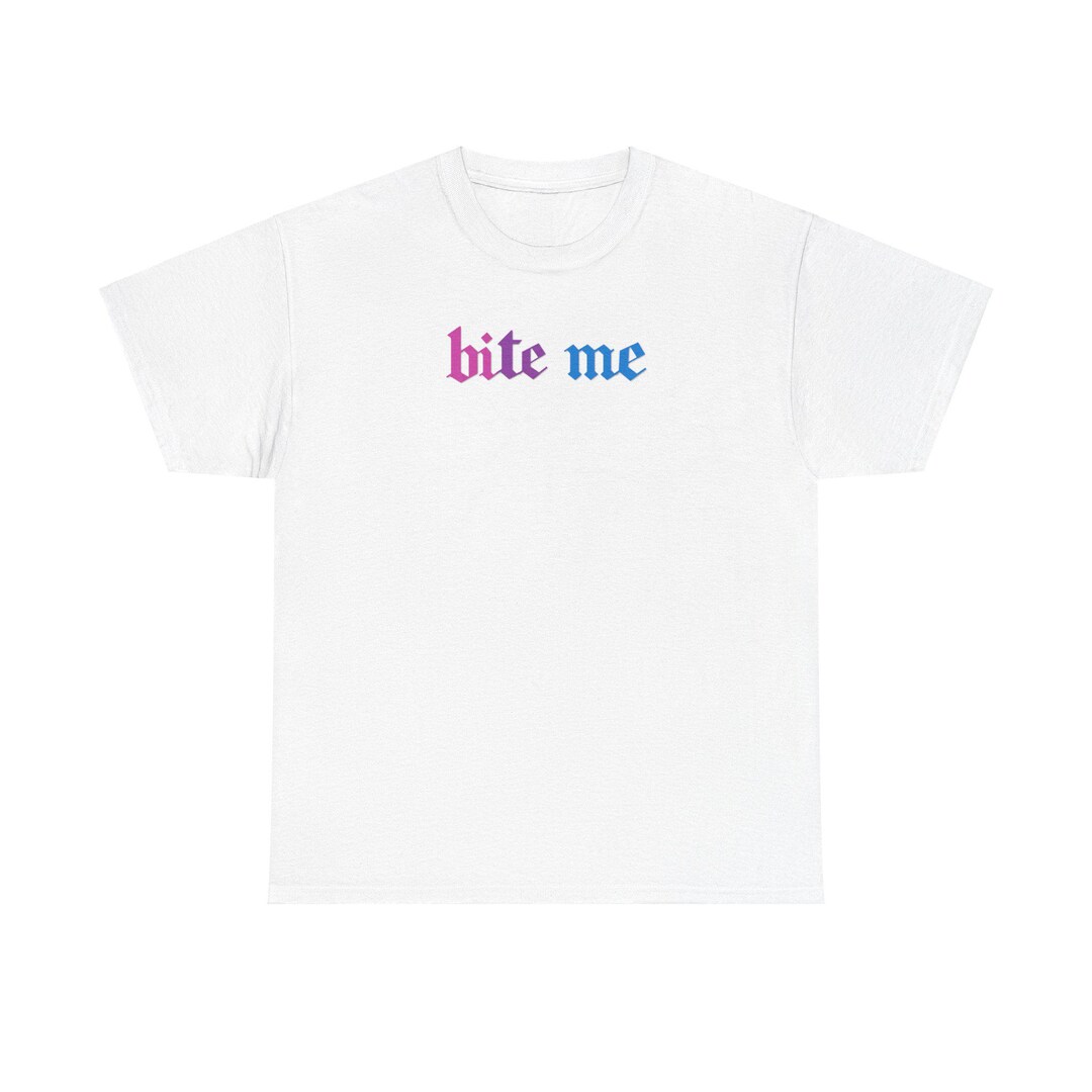 Bite Me Tee (bi Pride) - Etsy