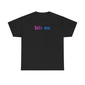 Bite Me Tee (bi Pride) - Etsy