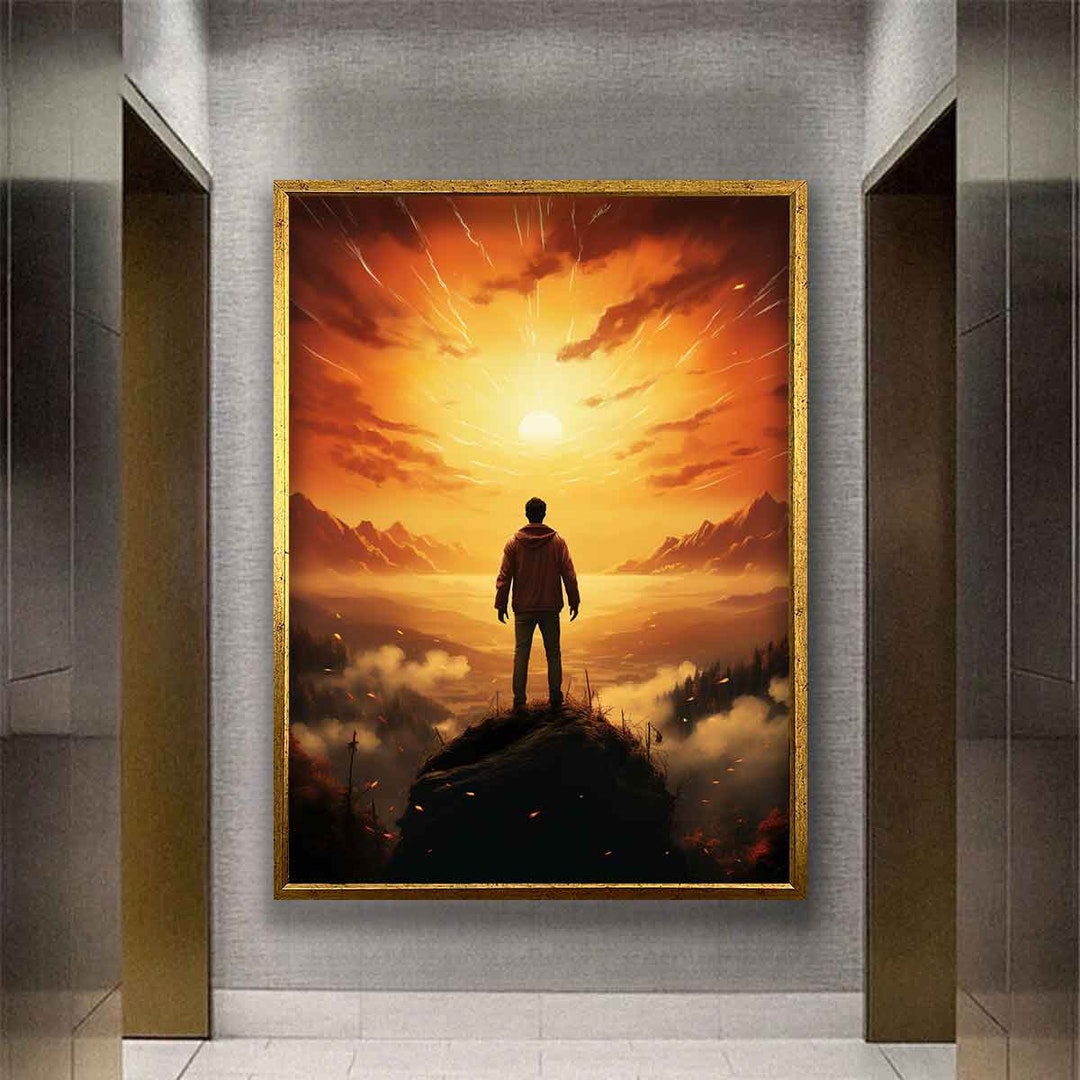 Motivational Man Canvas ,motivational Art, Motivational Canvas ...