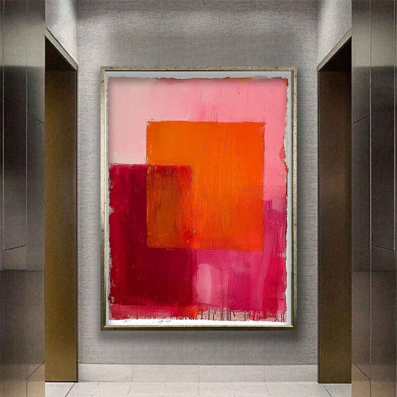 Mark Rothko Red Canvas, Mark Rothko Pink Art, Mark Rothko Painting ...