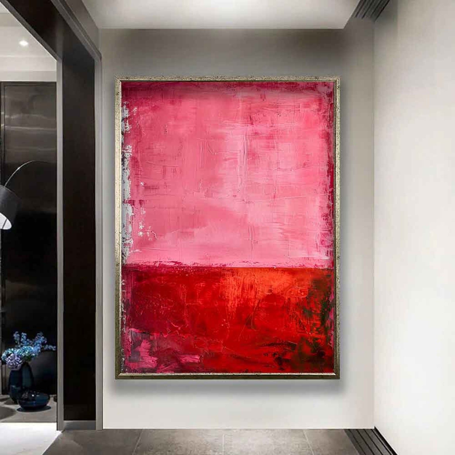 Mark Rothko Pink Canvas, Mark Rothko Pink Art, Mark Rothko Painting ...