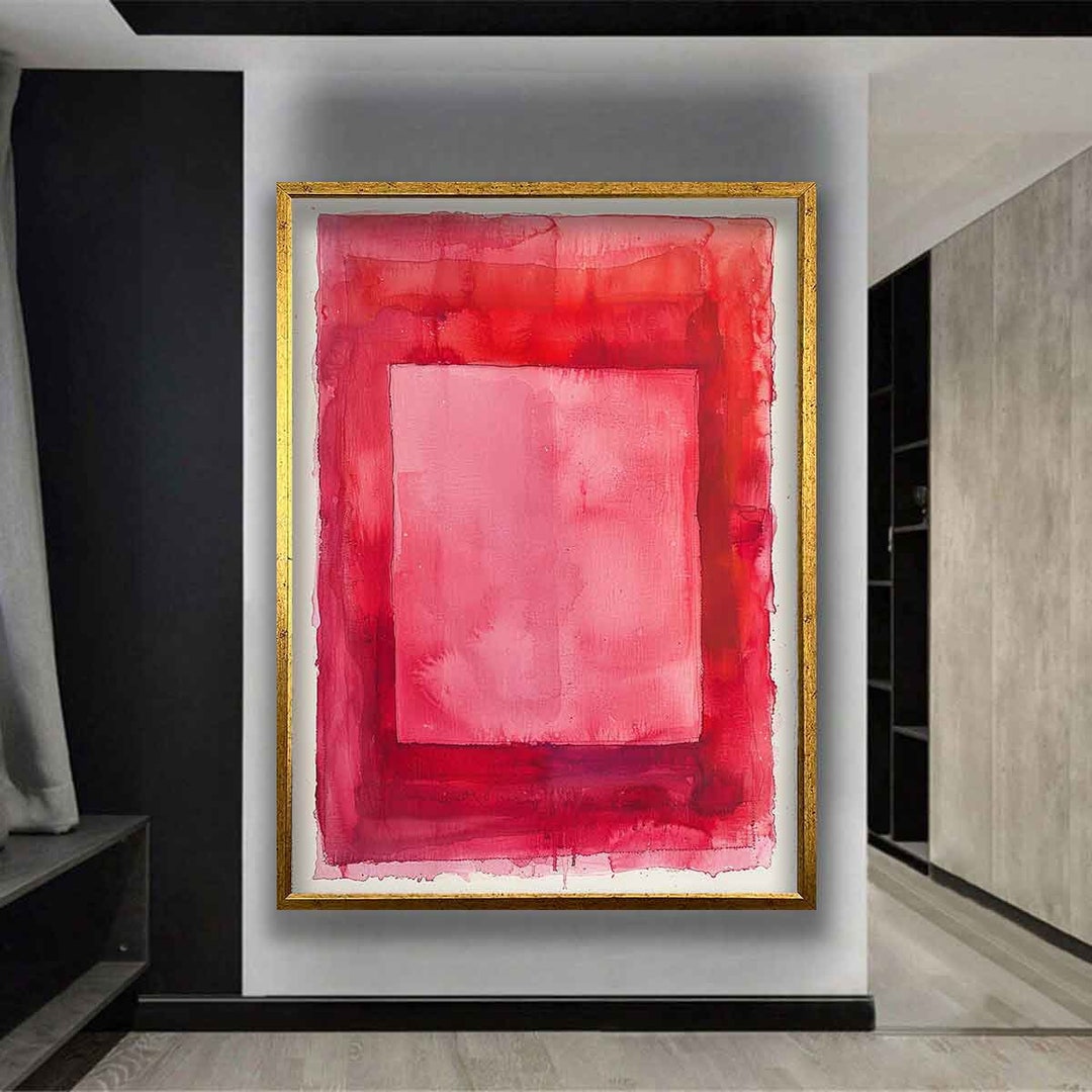 Mark Rothko Pink Canvas, Mark Rothko Pink Art, Mark Rothko Painting ...