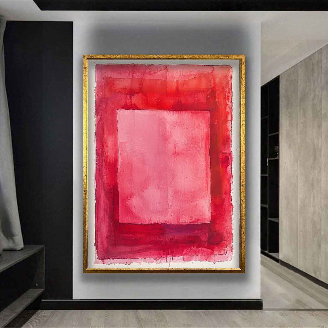 Mark Rothko Pink Canvas, Mark Rothko Pink Art, Mark Rothko Painting ...