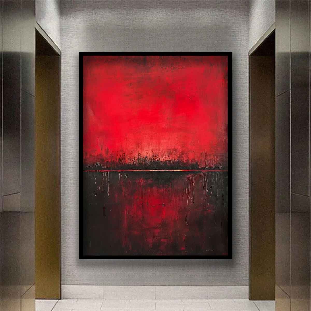 Mark Rothko Red Canvas, Mark Rothko Red Art, Mark Rothko Painting, Mark ...