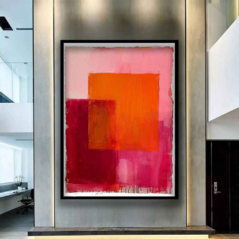 Mark Rothko Red Canvas, Mark Rothko Pink Art, Mark Rothko Painting ...