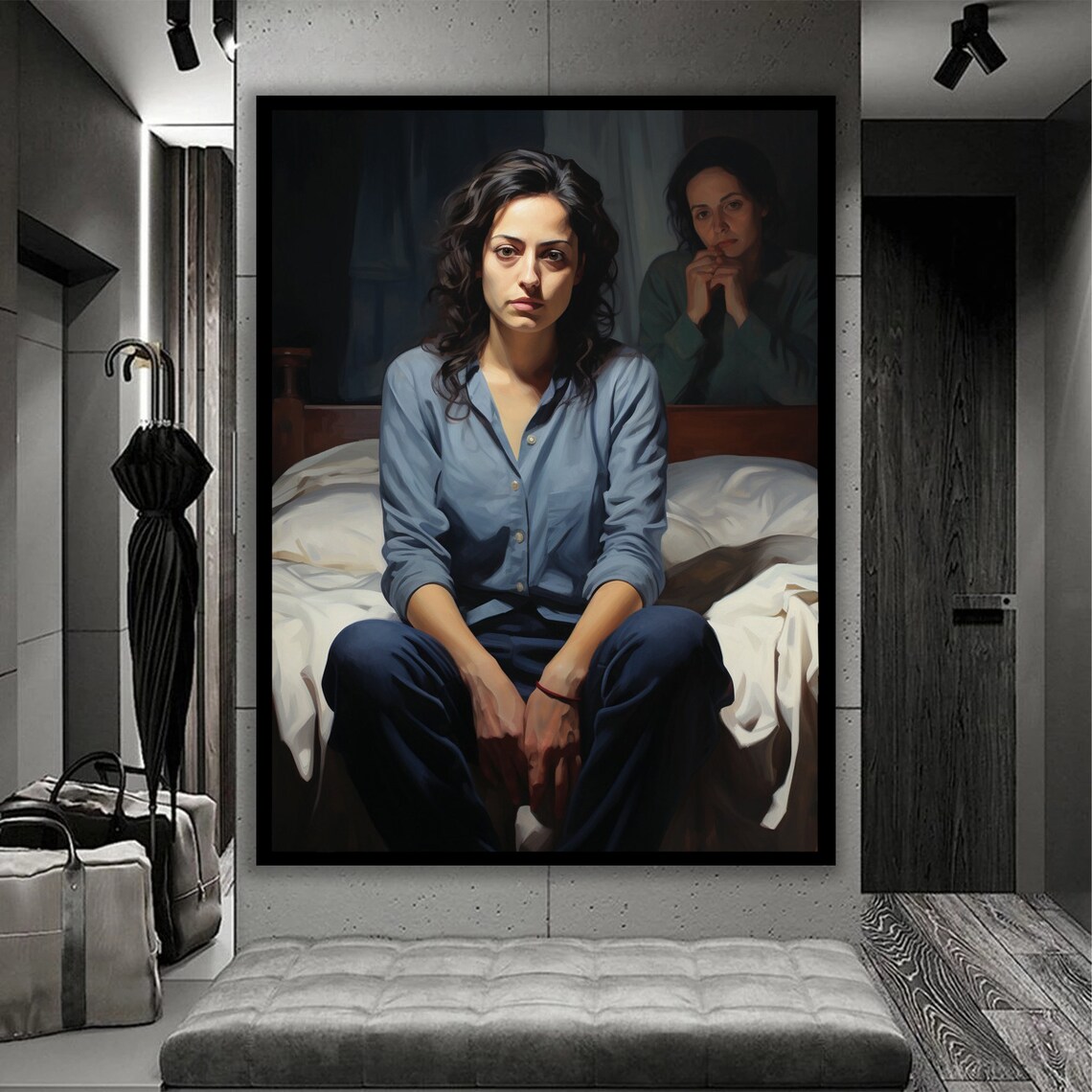 Woman Canvas Fashion Art, Girl Style Canvas, Lady Chic Print, Woman ...