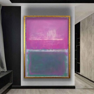 Mark Rothko Pink Canvas, Mark Rothko Art, Mark Rothko Painting, Mark ...