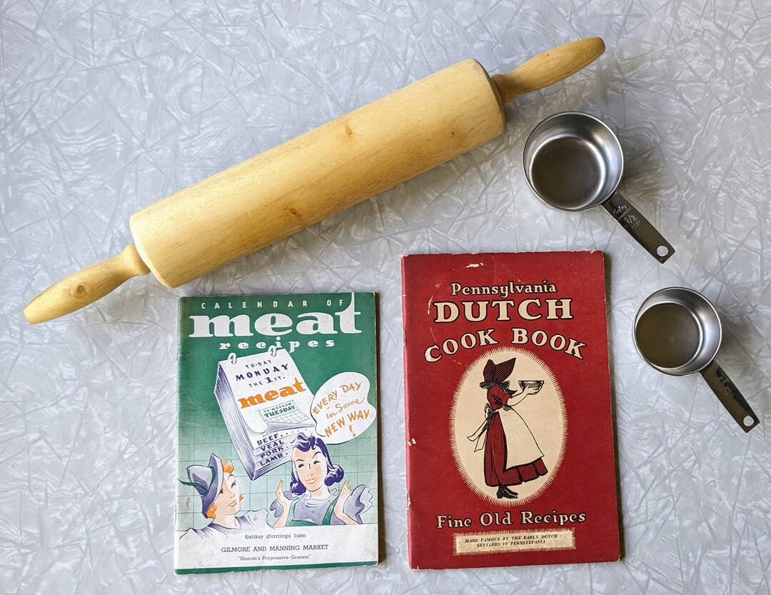 Set of 2 Great Depression 1930s Cook Books: Calendar of Meat Recipes ...