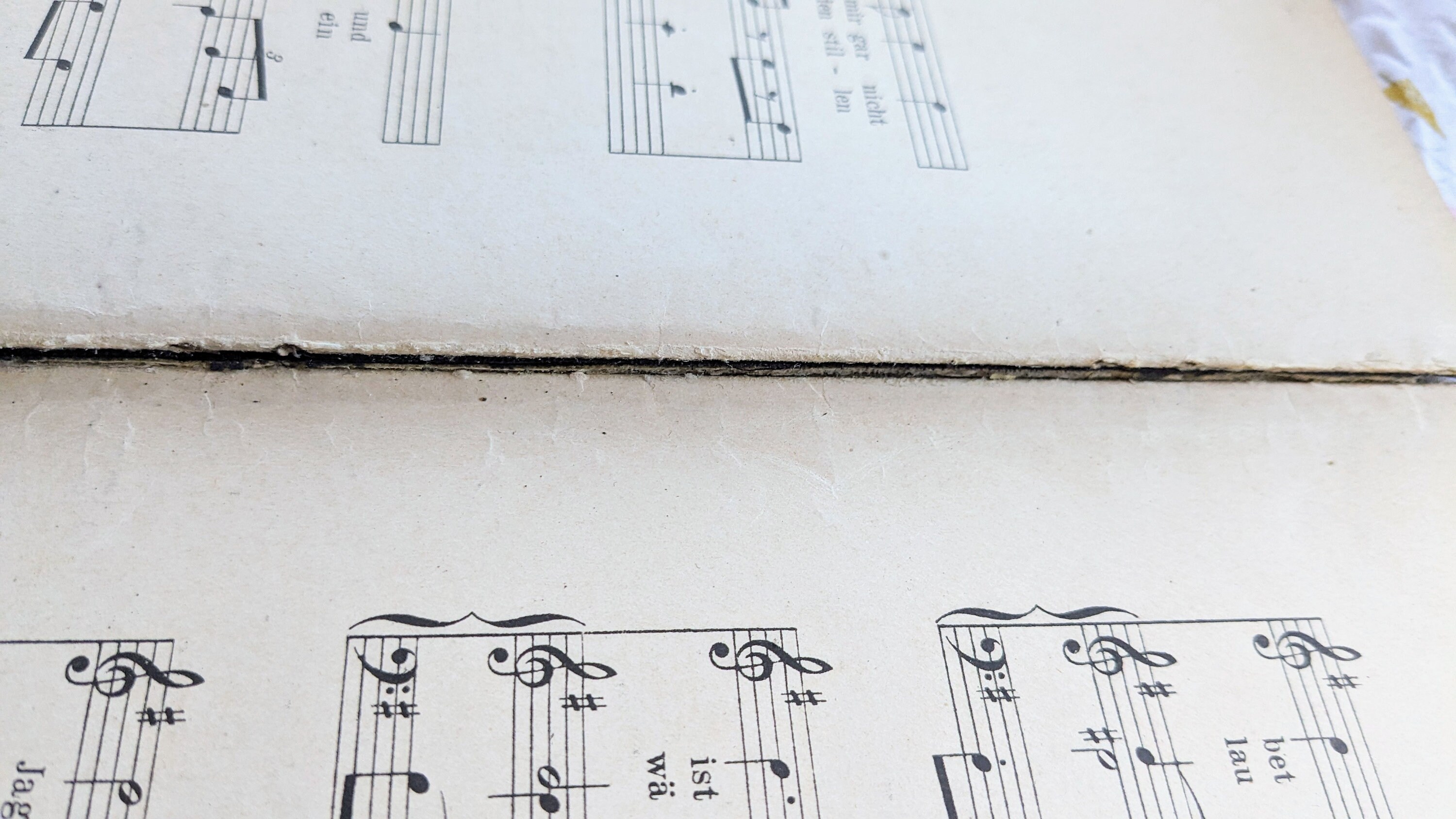 Antique German Language Liederbuch Für Kinder Soft Pink Cover Music ...