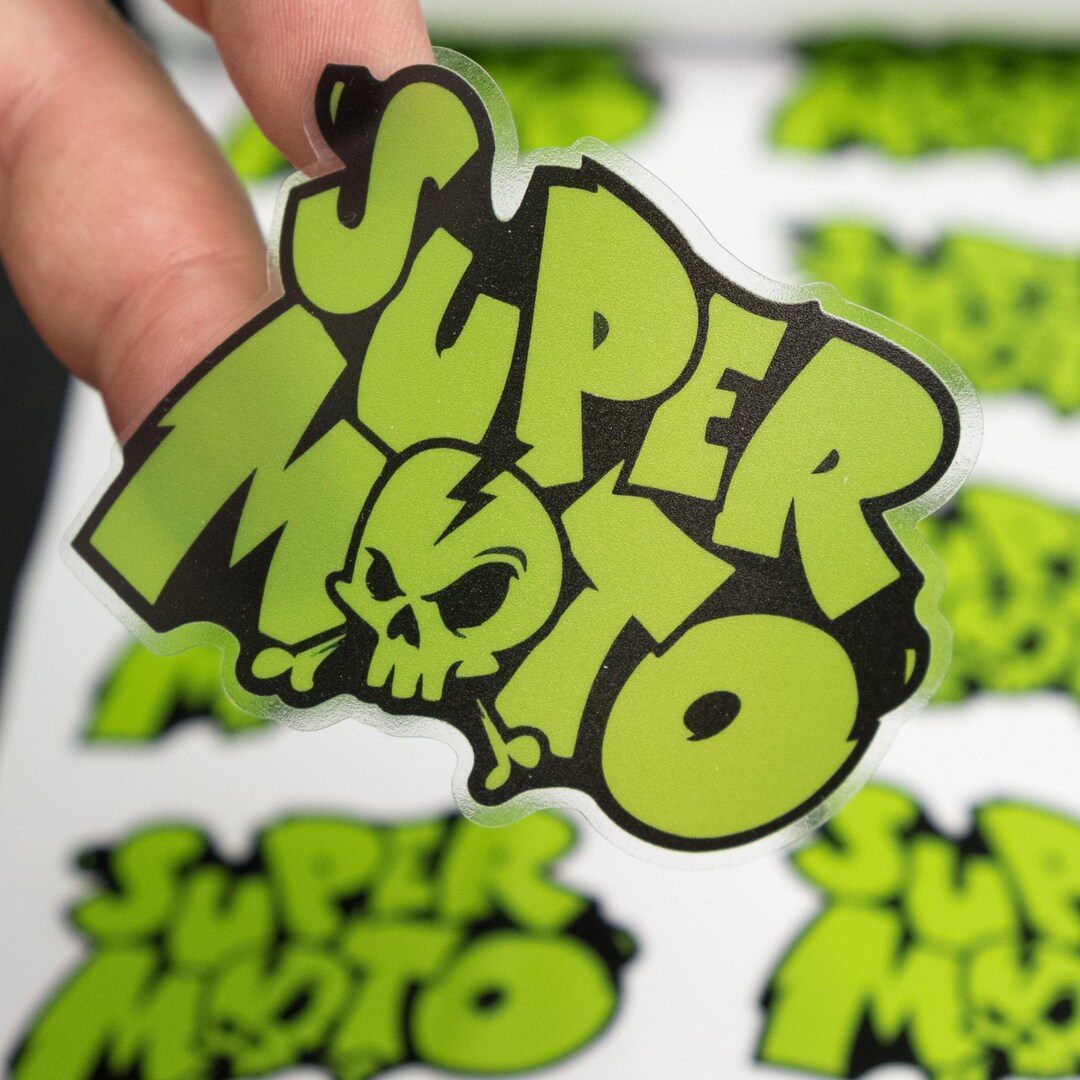 Custom Clear Vinyl Stickers: Die Cut, Waterproof, Logo Stickers - Etsy