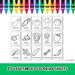 Printable Vegetable Coloring Sheets, Preschool School Activity ...