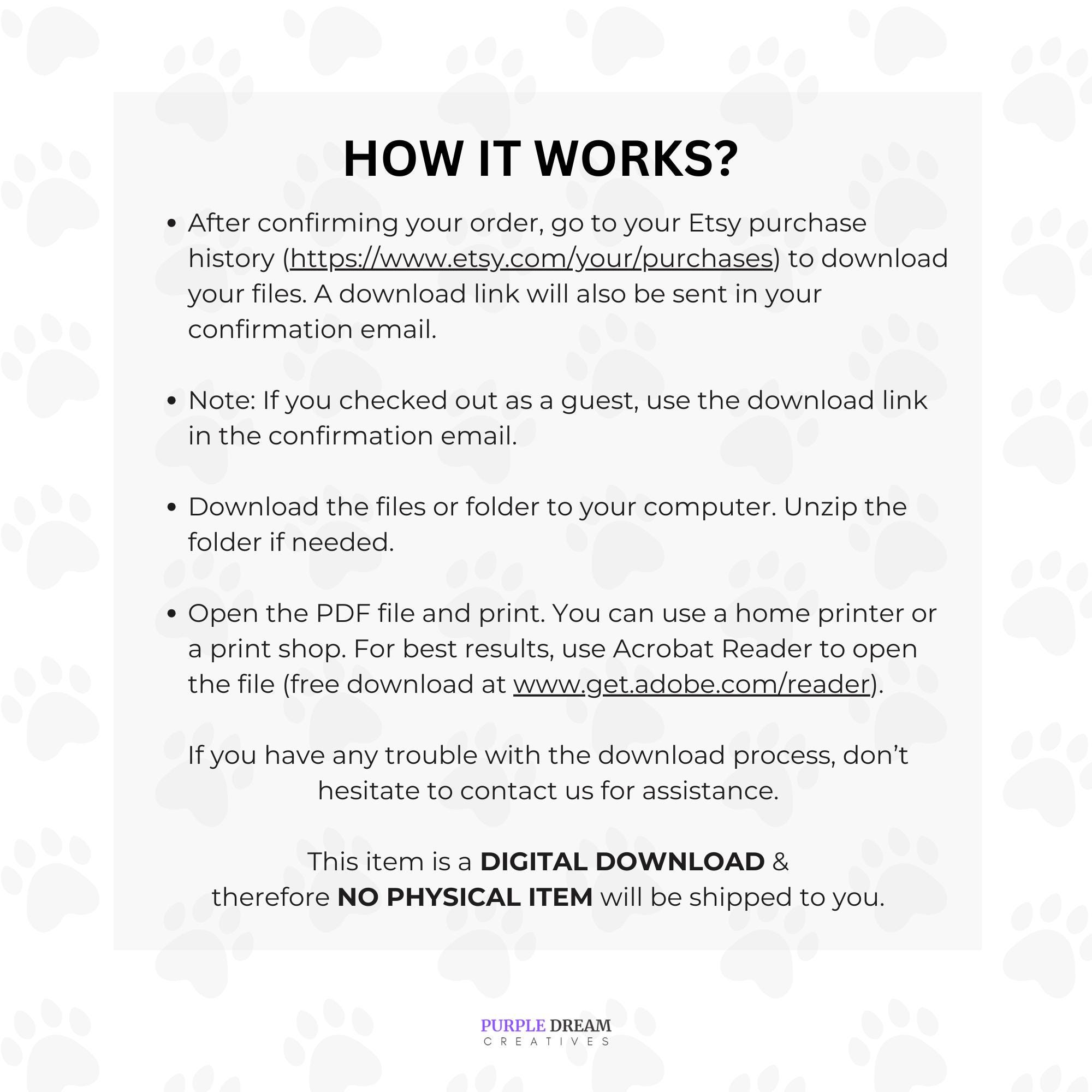 Pet Feeding Schedule Printable, Pet Feeding Planner, Pet Feeding Charts ...