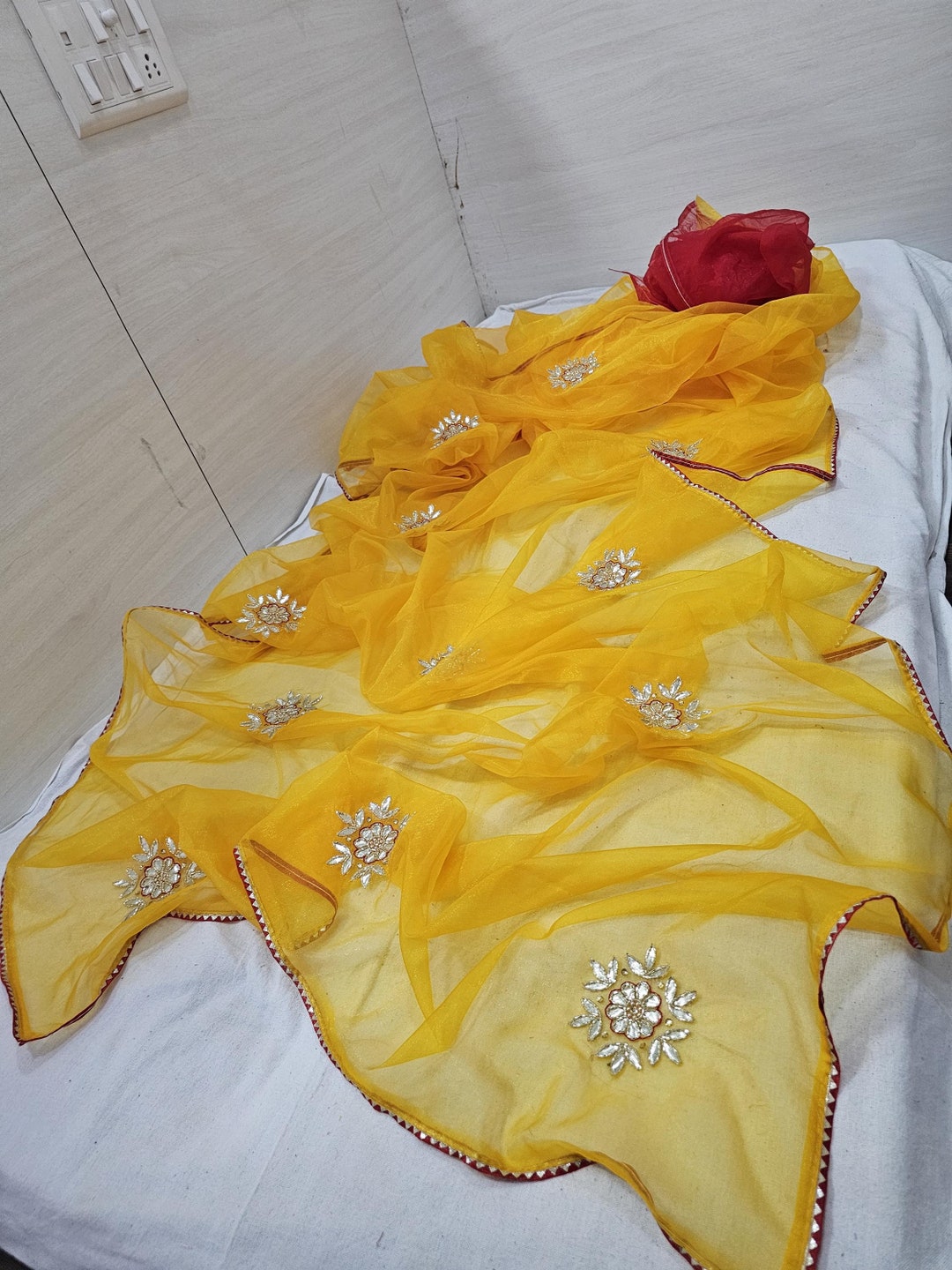 Traditional Indian Organza Silk Saree, Party Wear Saree,indian Wear ...