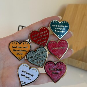 Not Me, Not Hermione, YOU Hard Enamel Pin / Funny Harry Potter Quote ...