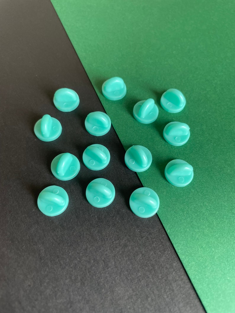 Rubber Pin Backs / 5 Pack / Soft and Hard Enamel Pin Accessory / Brooch ...
