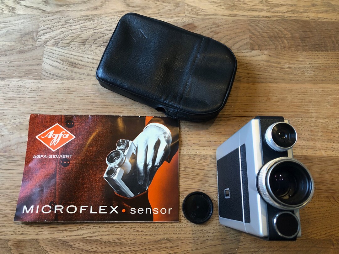 Video Camera 1971 Vintage Agfa Microflex Sensor 100 - Etsy